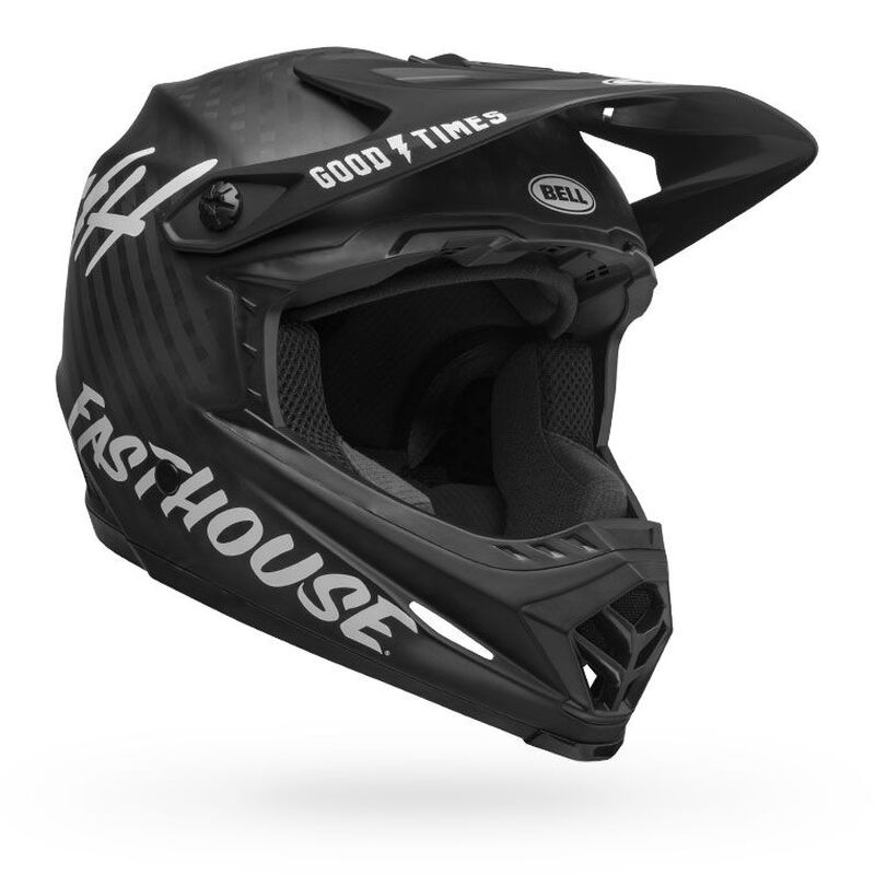 Full-9(-Fasthouse Matte Black/White) - Bell Helmets®