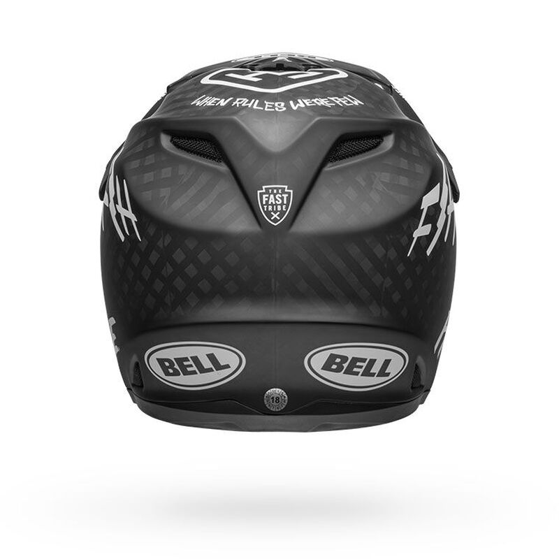 Full-9(-Fasthouse Matte Black/White) - Bell Helmets®